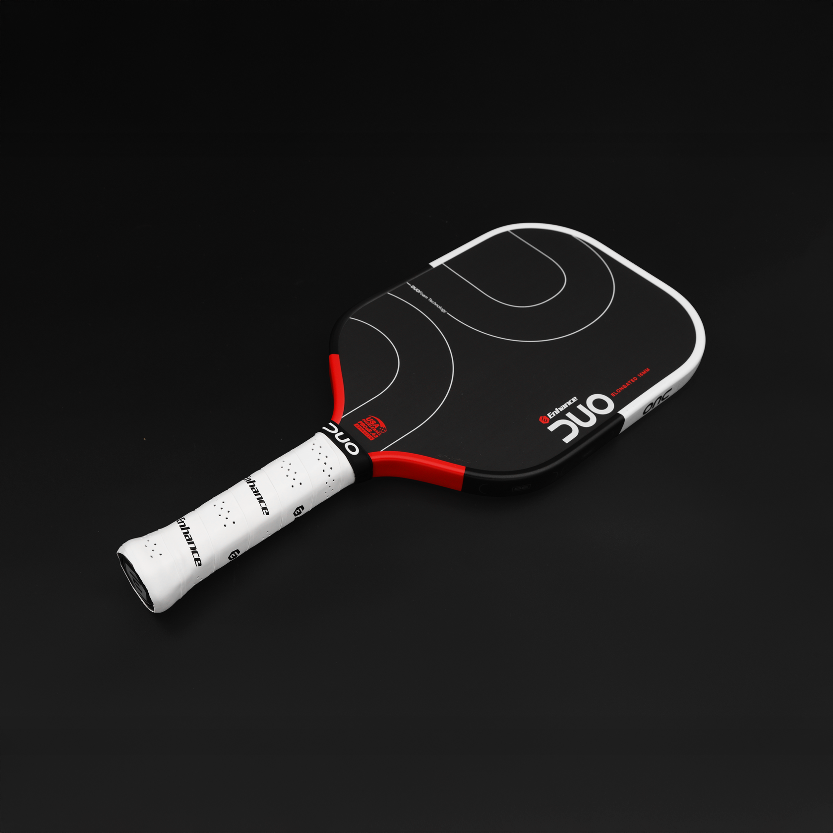 Enhance DUO – Foam-Core Power Paddle | T700 Carbon + EVA/EPP Core – Enhance Pickleball