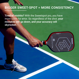 SweetSpot Pro Pickleball Paddle | Enhance Pickleball | All-Court Power ...